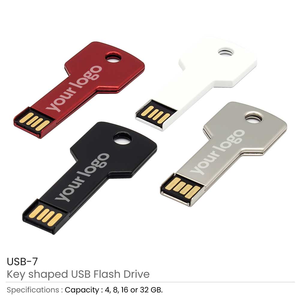 Key Shaped USB Flash Drives | Promotional Gifts, Customised Gifts ...