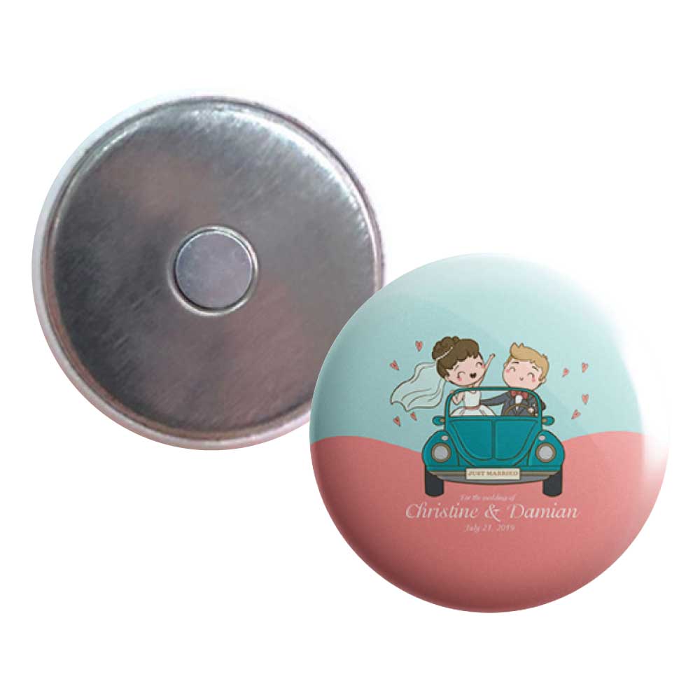 Magnetic Button Badges | Promotional Gifts, Customised Gifts, Uniforms ...
