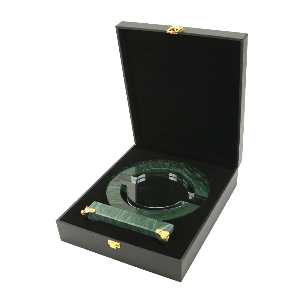 Round Crystal & Marble Awards in Box | Promotional Gifts, Customised ...