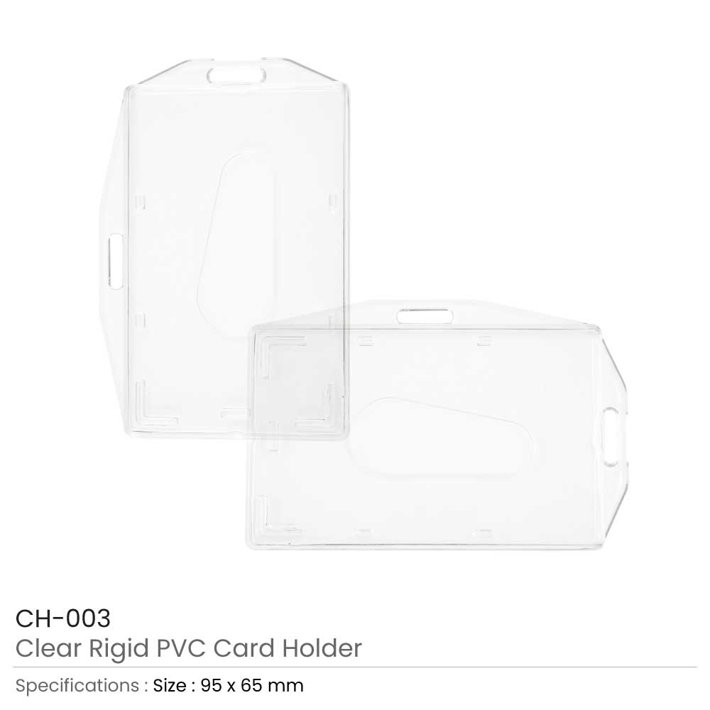 Clear Plastic PVC Card Holder | Promotional Gifts, Customised Gifts ...