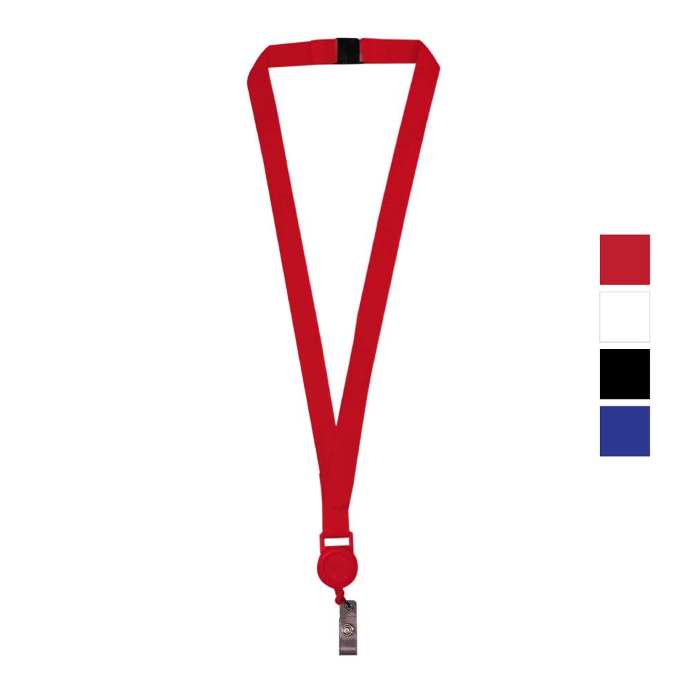Lanyard with Reel Badge and Safety Lock | Promotional Gifts Suppliers