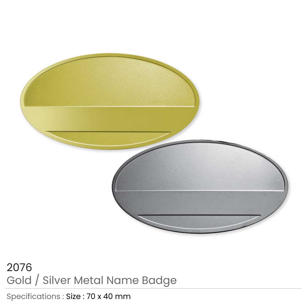 Metal Name Badges | Promotional Gifts Suppliers