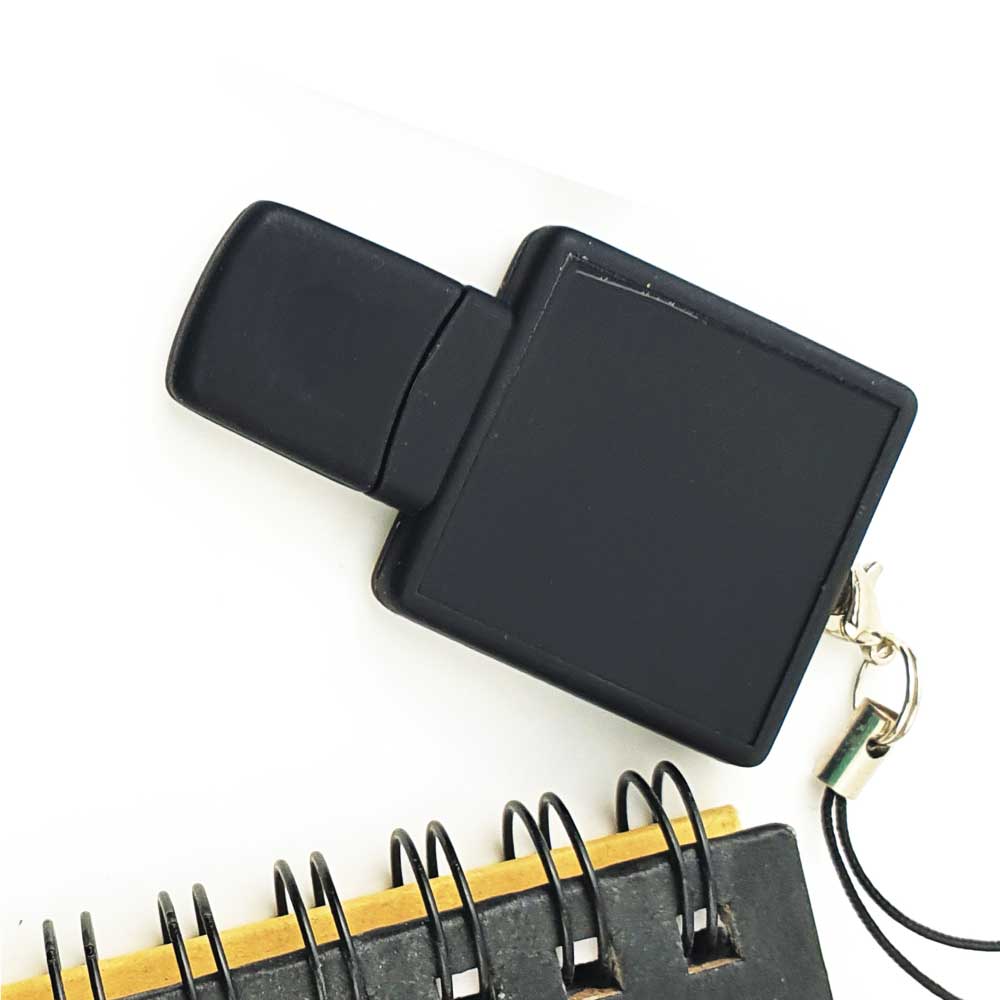 Square Black Rubberized USB Flash Drives | Promotional Gifts Suppliers