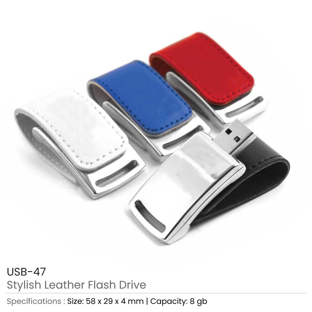 Stylish leather USB | USB Flash with Branding | Promotional Gifts Suppliers