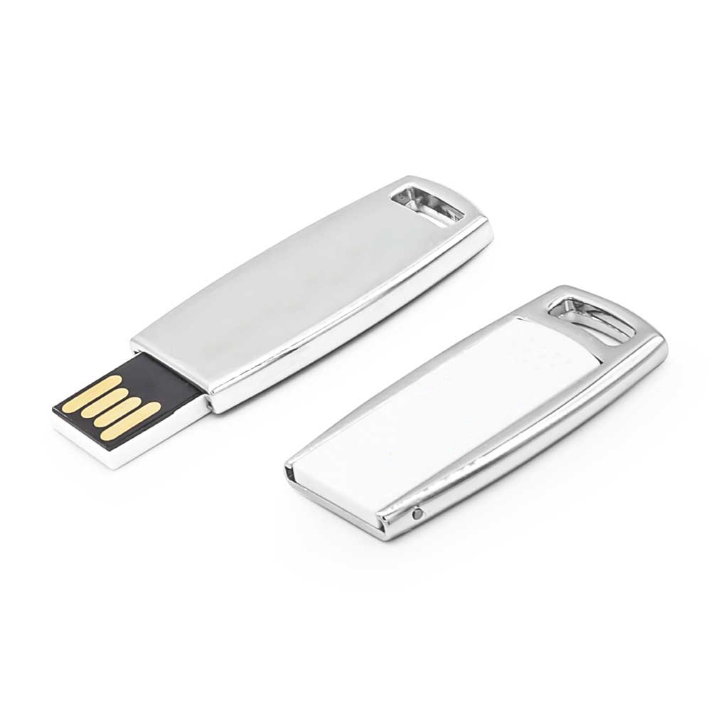 Thin White Metal Case USB Flash | Promotional Gifts Suppliers