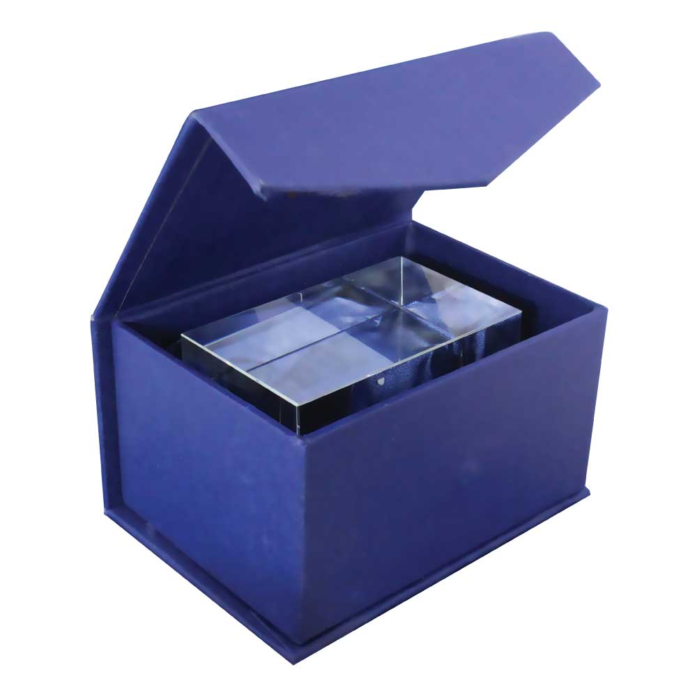 3D Rectangular Crystal Cube | Promotional Gifts Suppliers