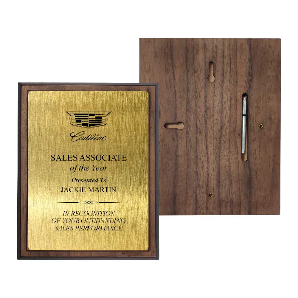 Vertical Wooden Plaque with Box | Promotional Gifts Suppliers