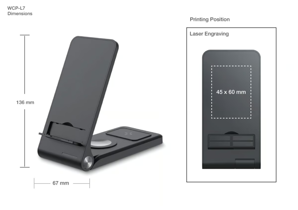 Foldable Wireless Charging Station | Promotional Gifts Suppliers